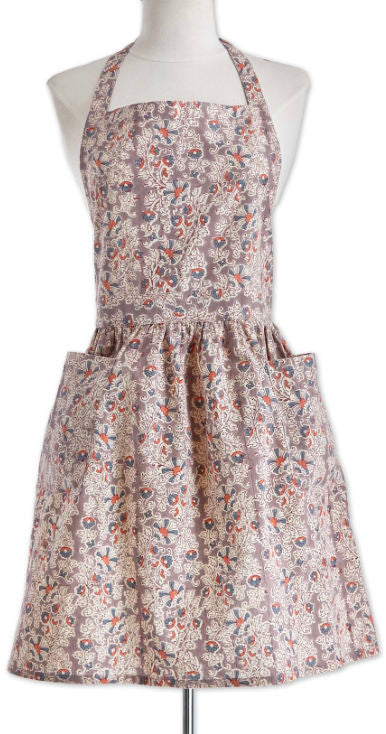 Jasmine Block Print Apron – Kitchen Store at Allen & Petersen