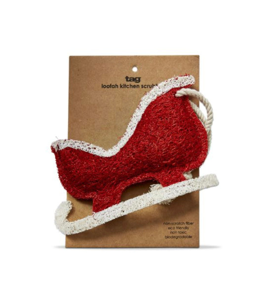 Santa Sleigh Loofa Scrubber – Kitchen Store at Allen & Petersen