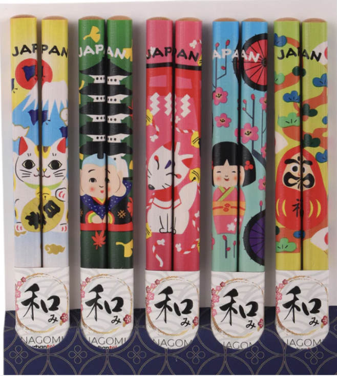 Characters Chopsticks Set/ 5 – Kitchen Store at Allen & Petersen