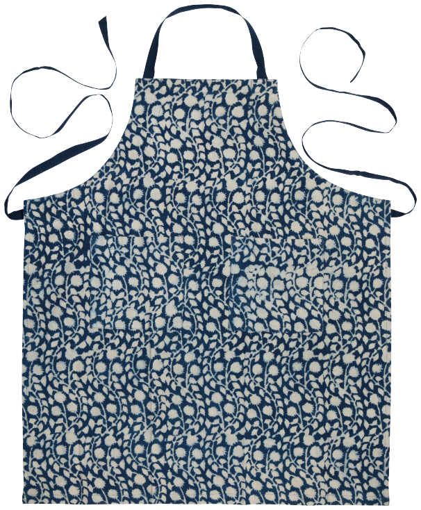 Vinebloom Block Print Apron – Kitchen Store at Allen & Petersen