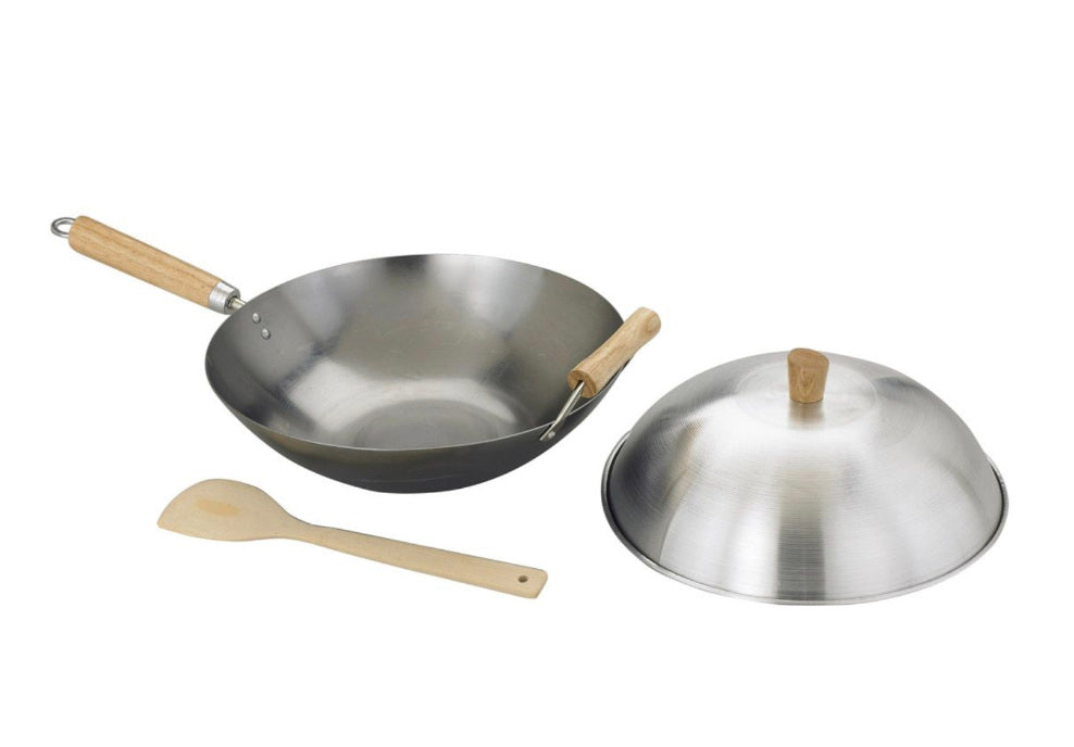 Carbon Steel Wok Set/4 – Kitchen Store at Allen & Petersen