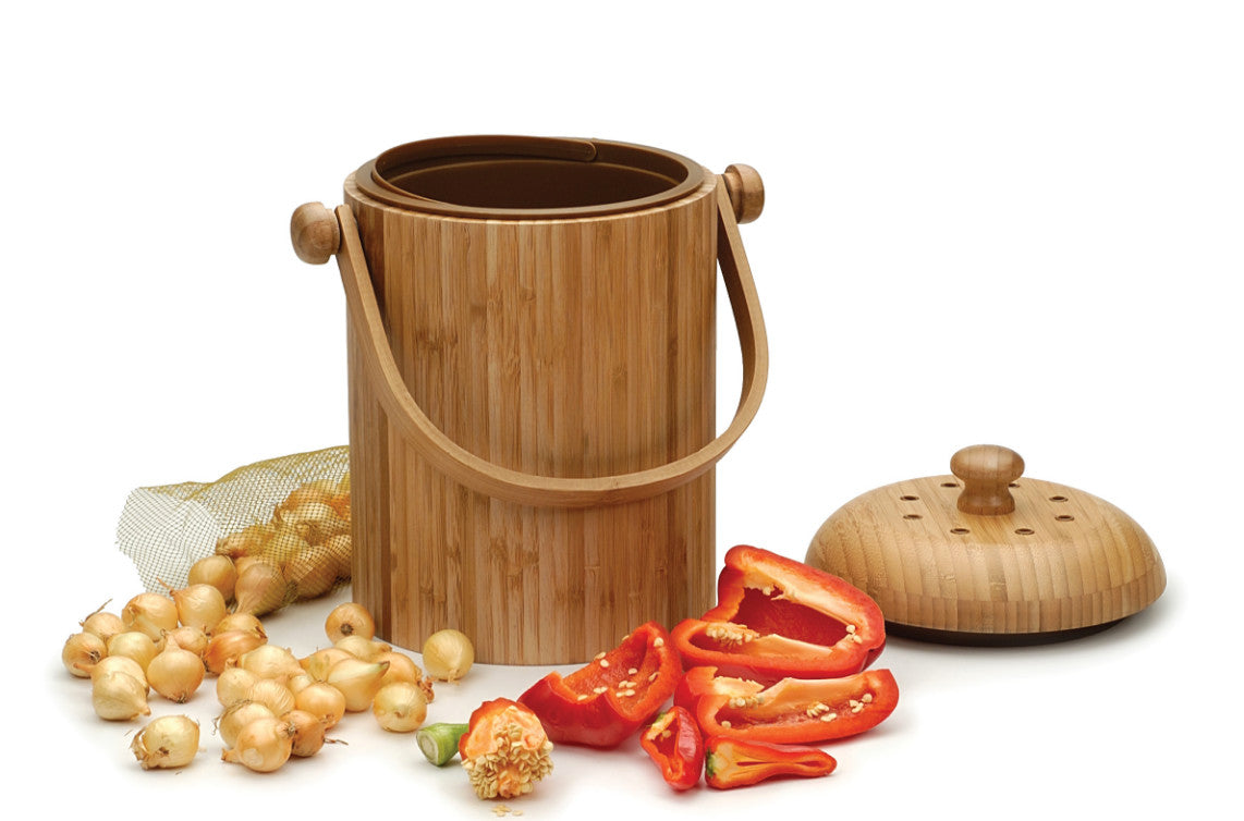 Bamboo Compost Pail 3.5 qt. – Kitchen Store at Allen & Petersen